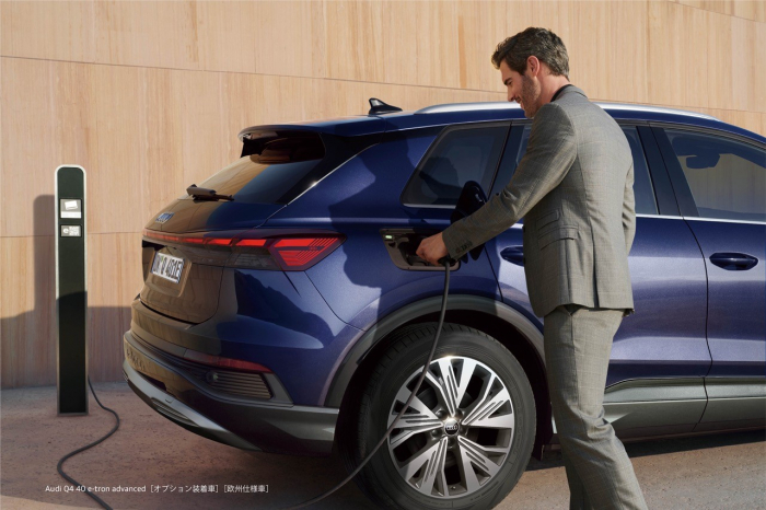 Audi Q4 e-tron Promotion event in Fukuoka city開催！ | 天神サイト